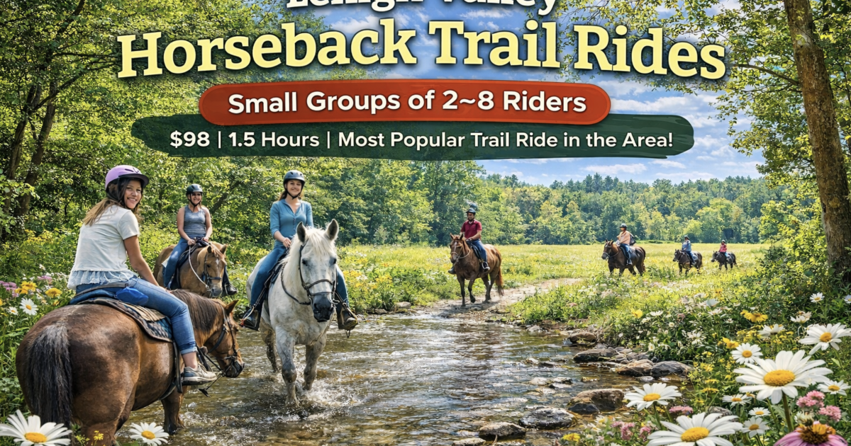Guided Horseback Rides | Discover Lehigh Valley