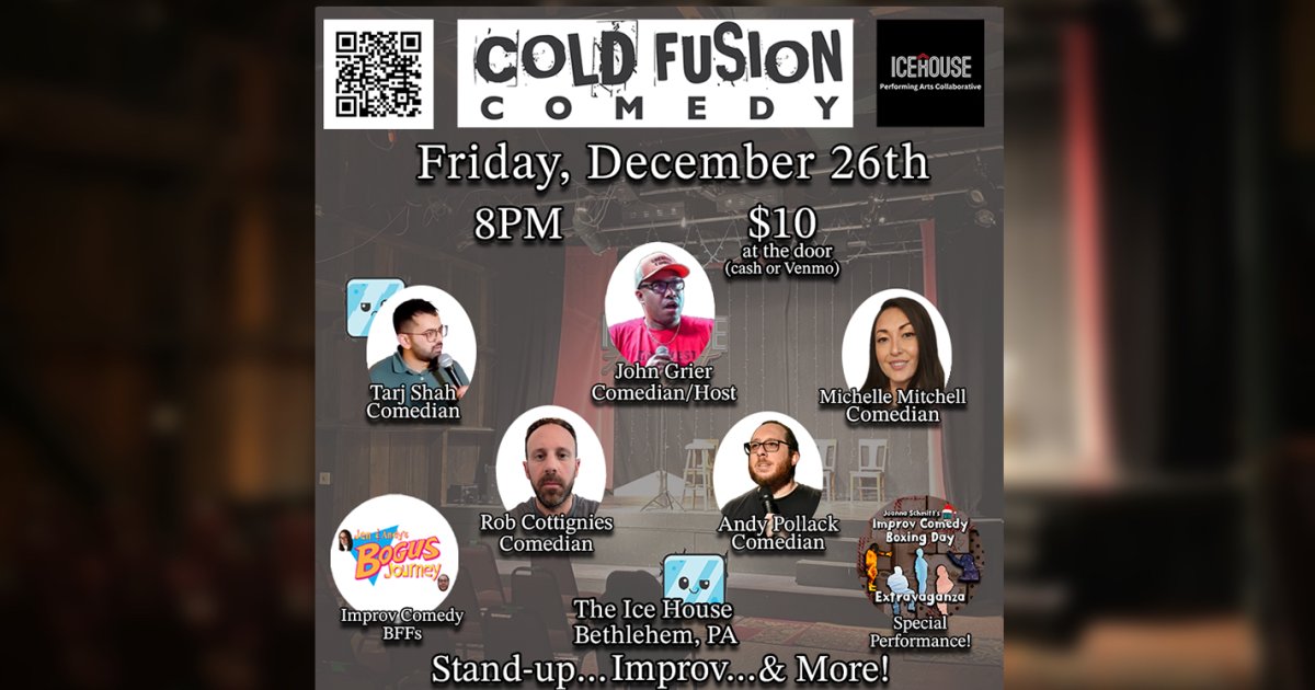 Cold Fusion Comedy | Discover Lehigh Valley